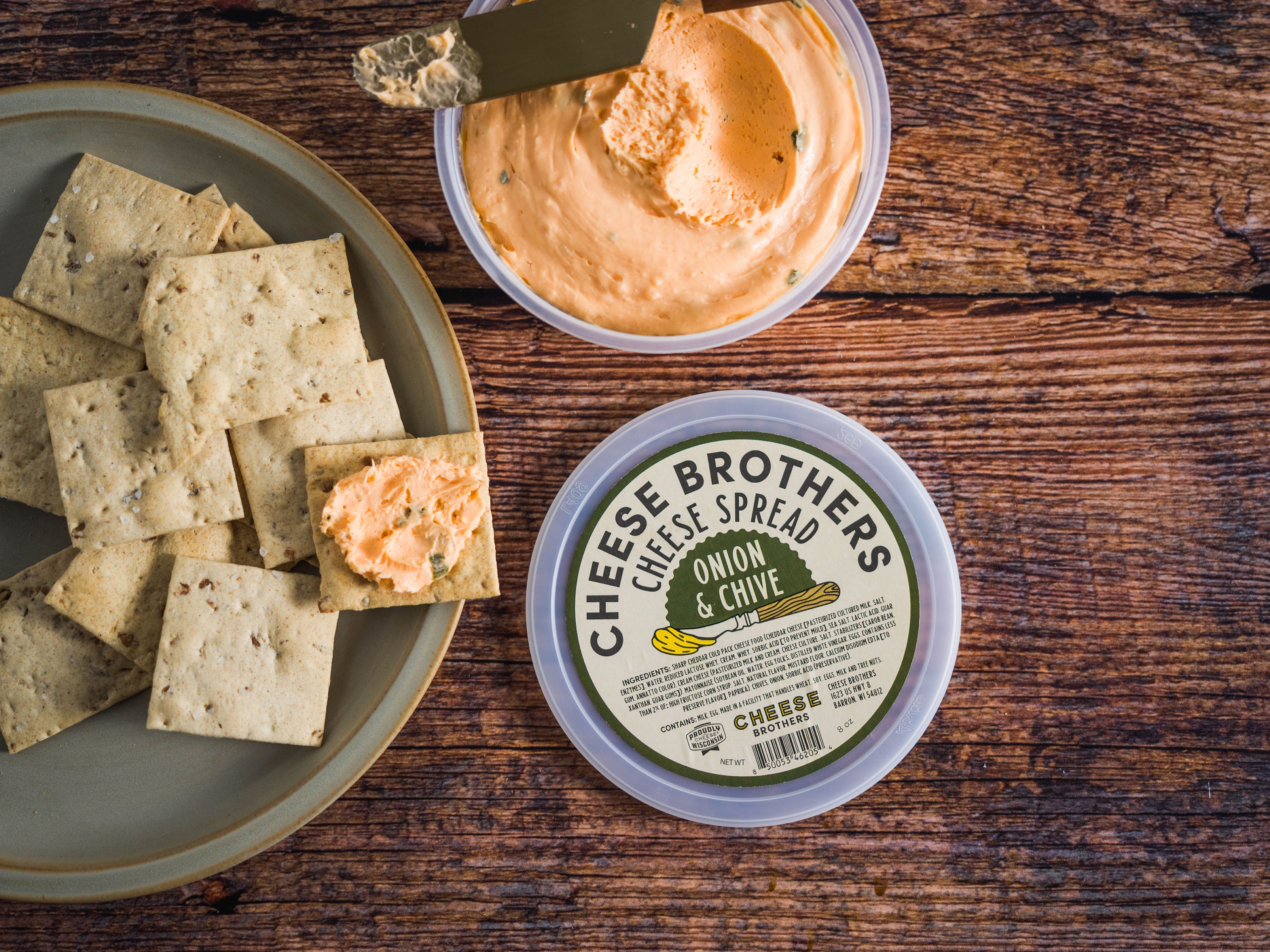 Cheese Bros. | Variety Pack Cheese Spread | Crafted in Wisconsin | 6 ...