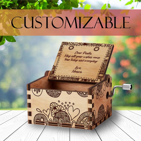 Vintage Music Box - Etsy