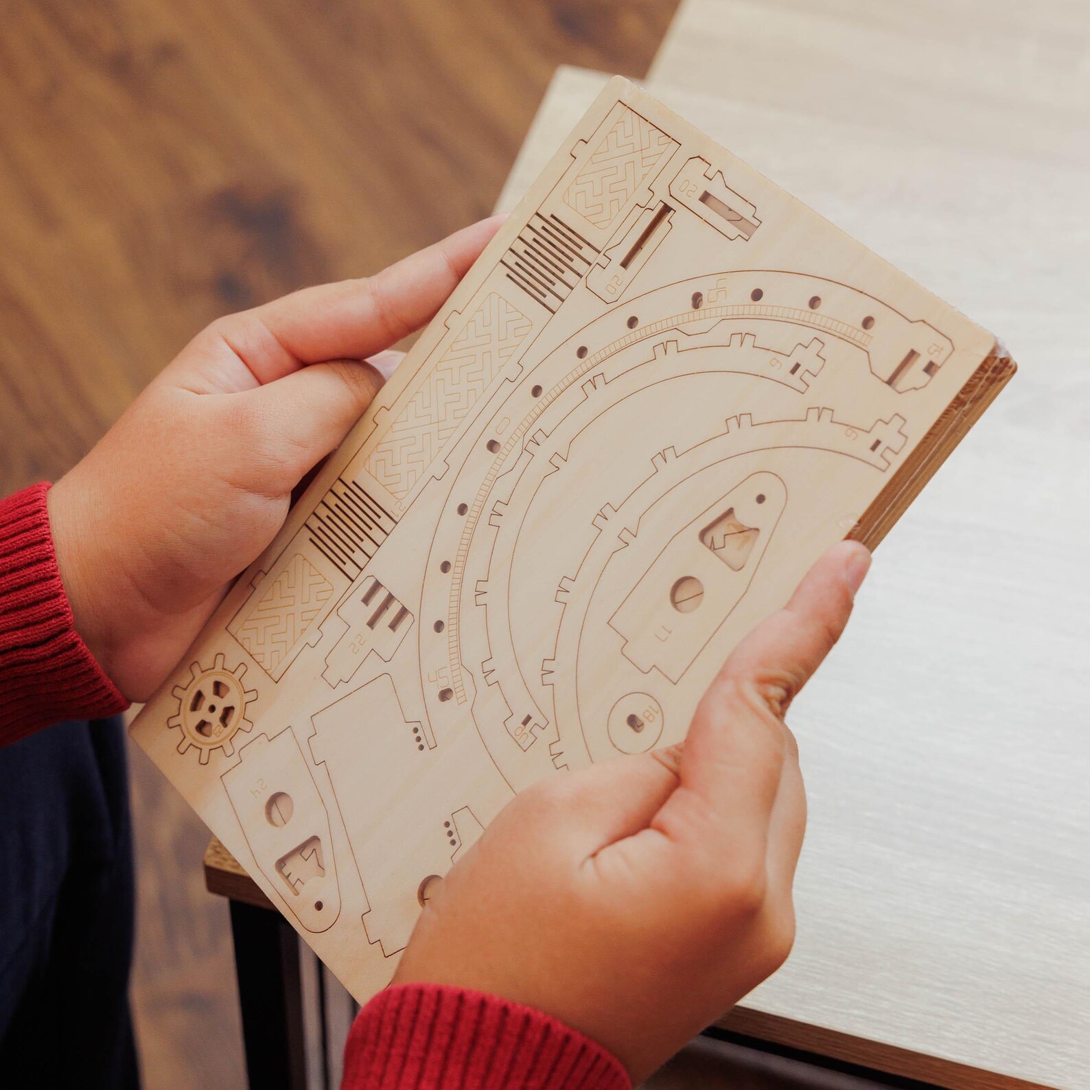 DIY Wooden Taj Mahal Model Kit - A Majestic Puzzle - Christmas Family ...