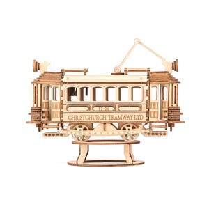 DIY Wooden Christchurch Tramway Kit – Vintage Model - Etsy