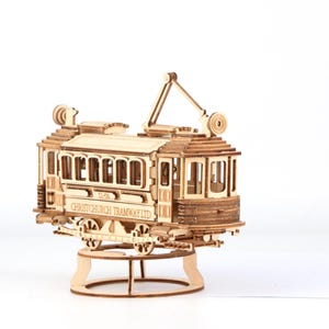 DIY Wooden Christchurch Tramway Kit – Vintage Model - Etsy
