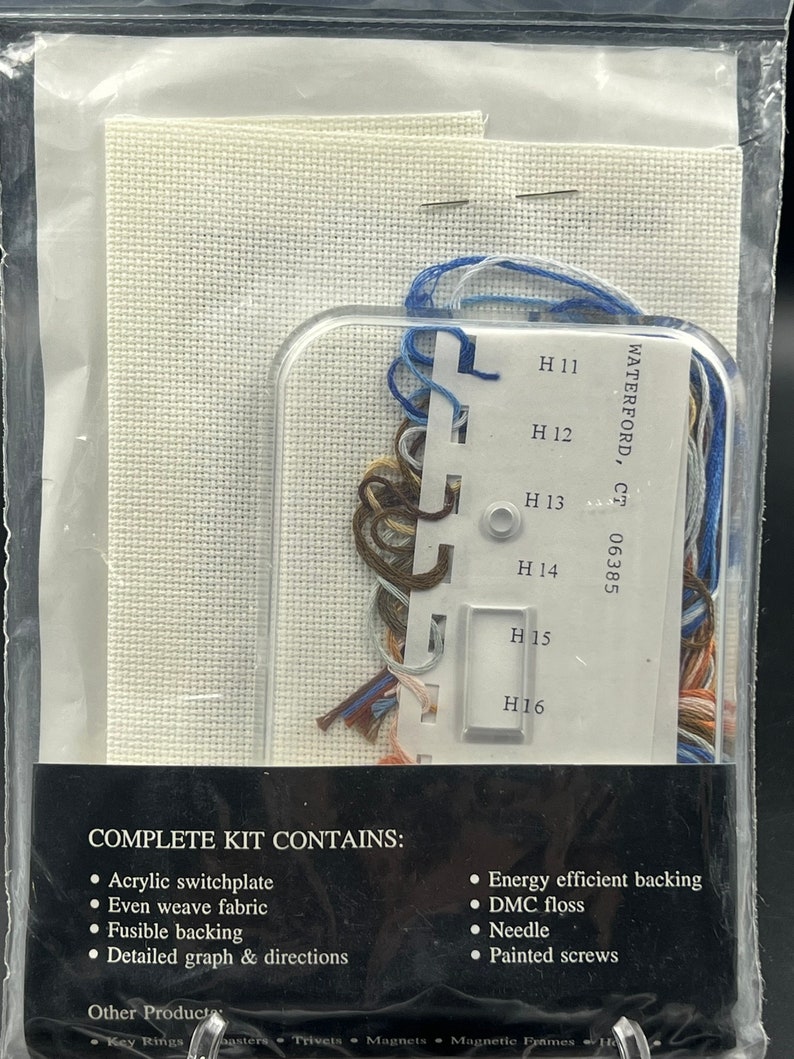 Fond Memories Counted Cross Stitch Single Switch Plate Cover 1016 egg ...