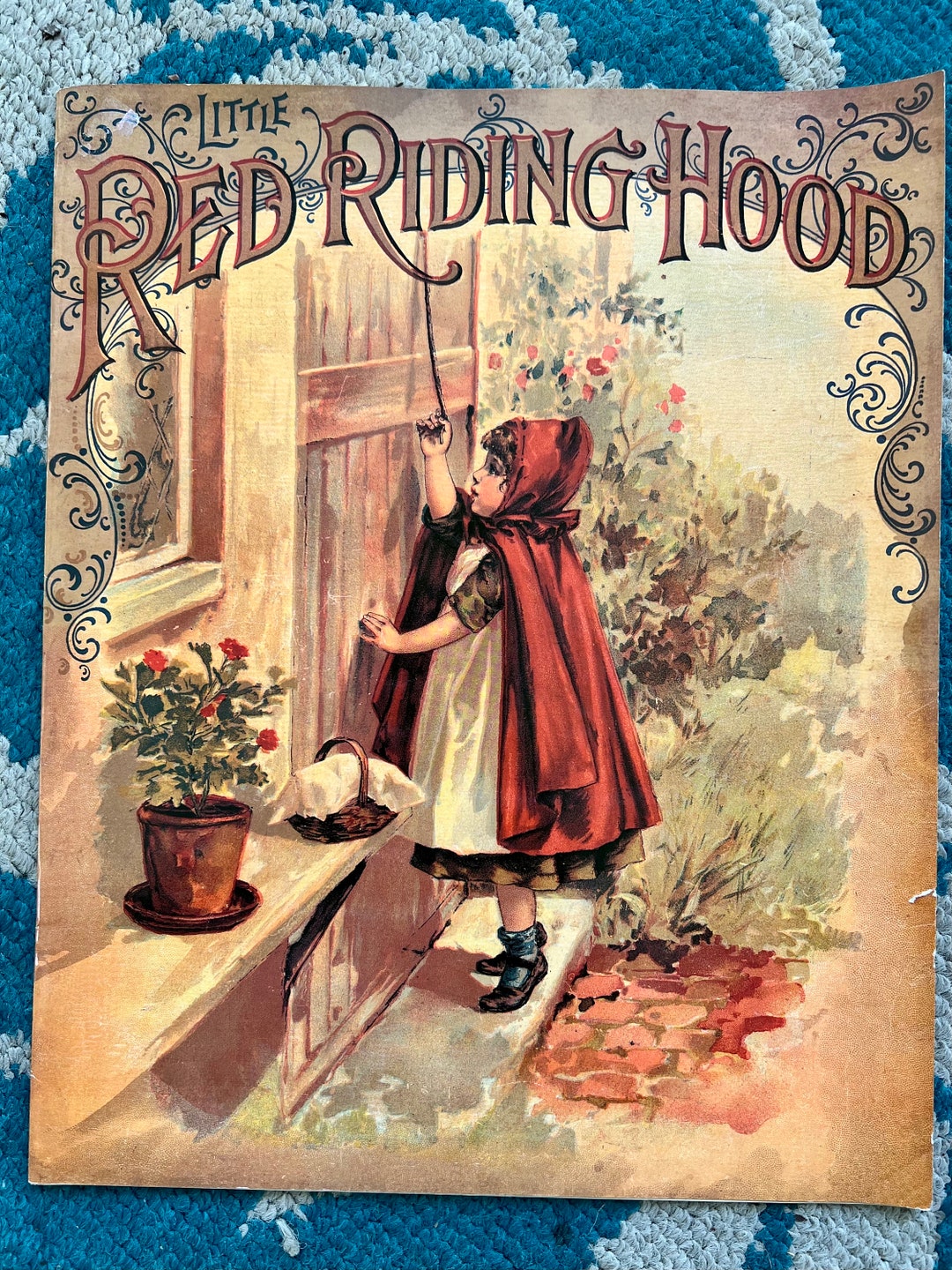 Little Red Riding Hood, Original Vintage Paperback Book Reprint by ...