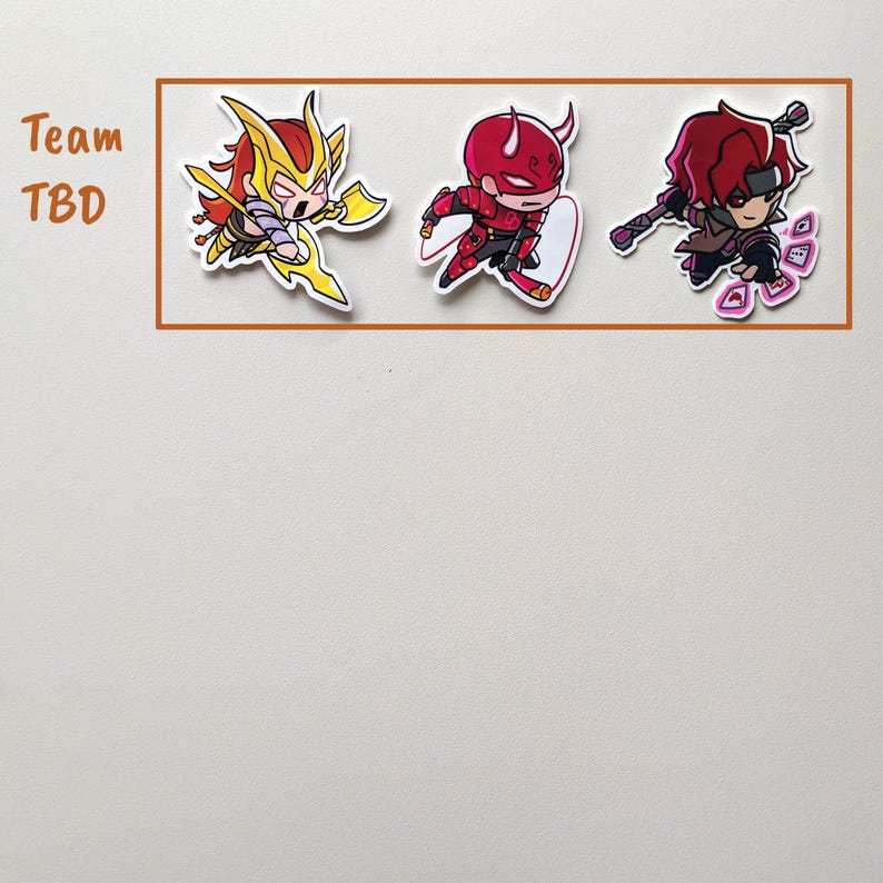 Rivals Stickers Sets (2-4 Stickers) by Nosewithglasses - Etsy