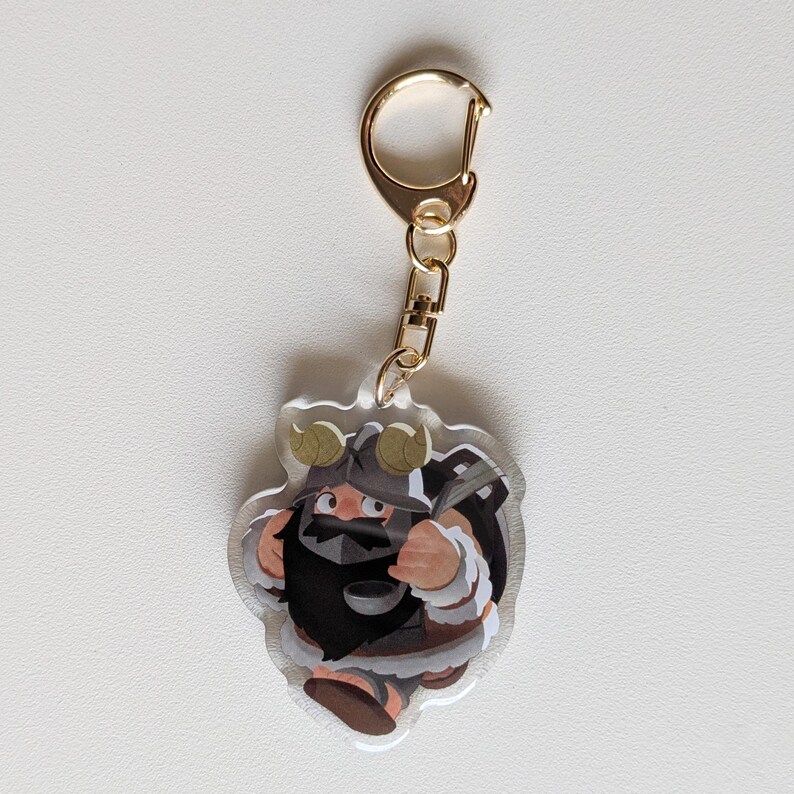 Dungeon Meshi - Senshi Epoxy Keychain (smooth Finish) - Etsy
