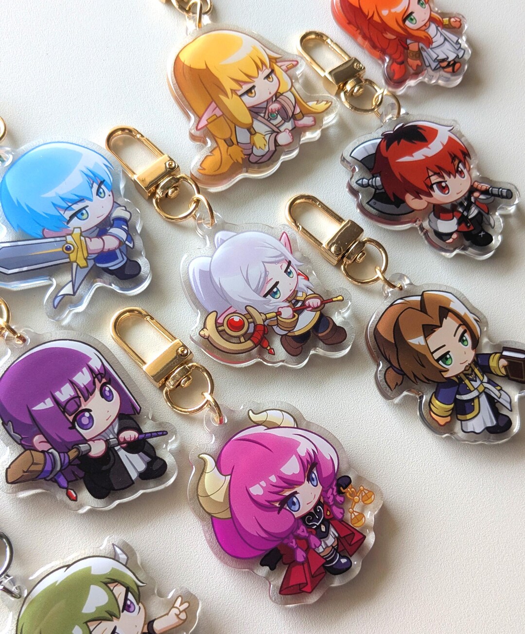 Frieren Keychains (9 Main Characters) - Etsy