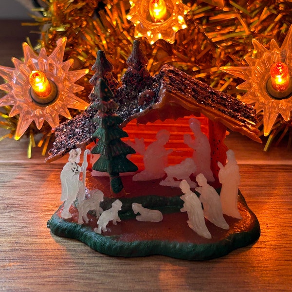 Plastic Nativity - Etsy