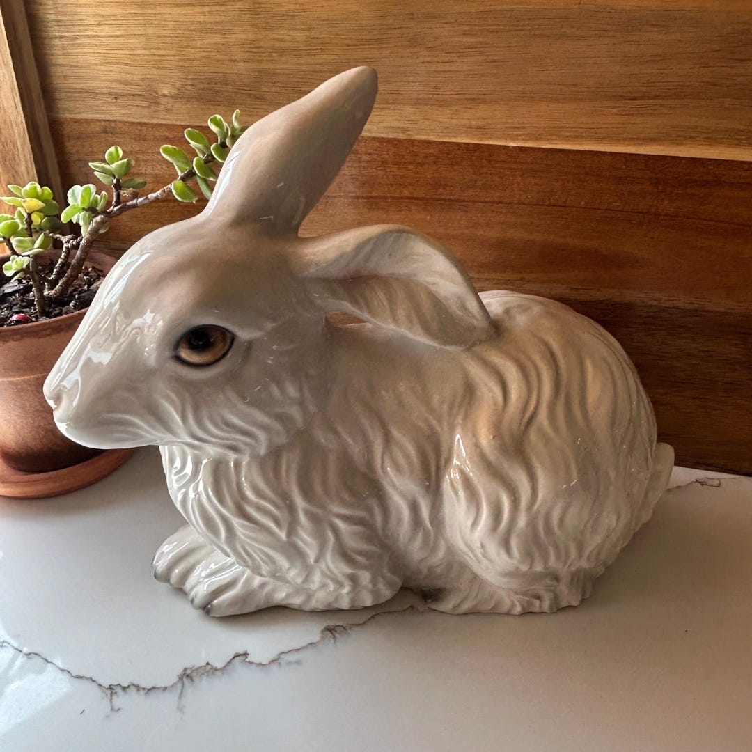 Italian Majolica Rabbit Italian Majolica Bunny Rabbit - Etsy