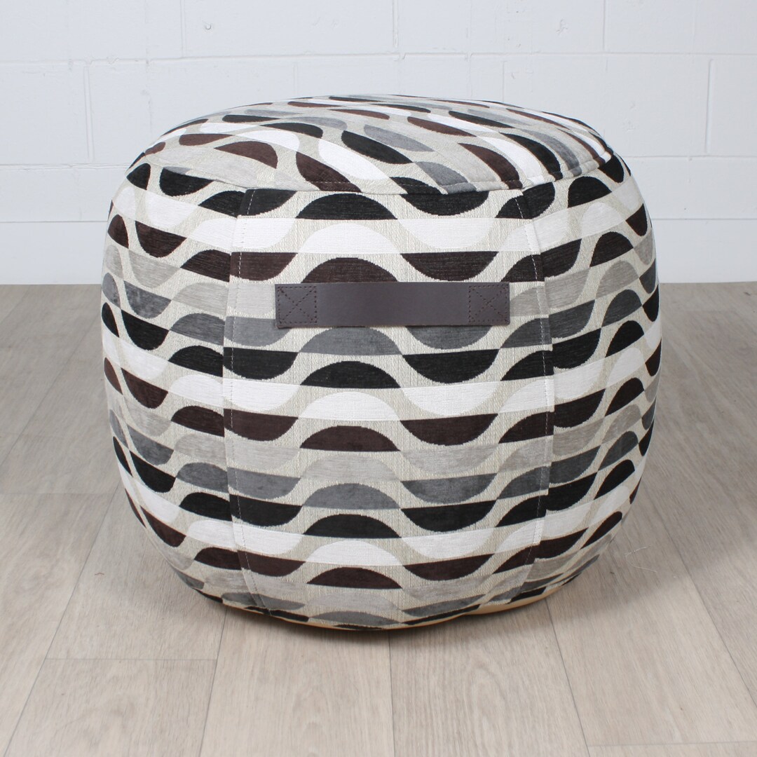 Round CABO Ottoman 3 Colors Available - Etsy
