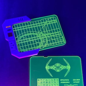 Star Wars Galaxy's Edge Datapad Displays - Star Wars Cosplay - Etsy