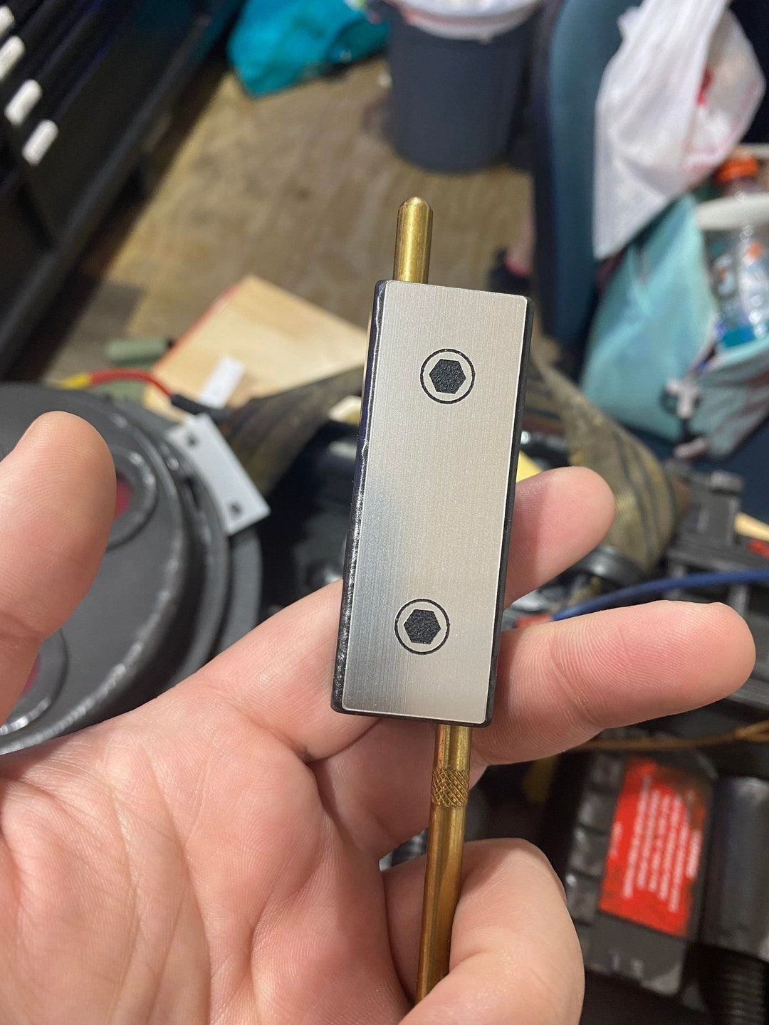 Haslab Proton Pack - Ion Arm Cap Overlay Bushed Metal Finish - Etsy