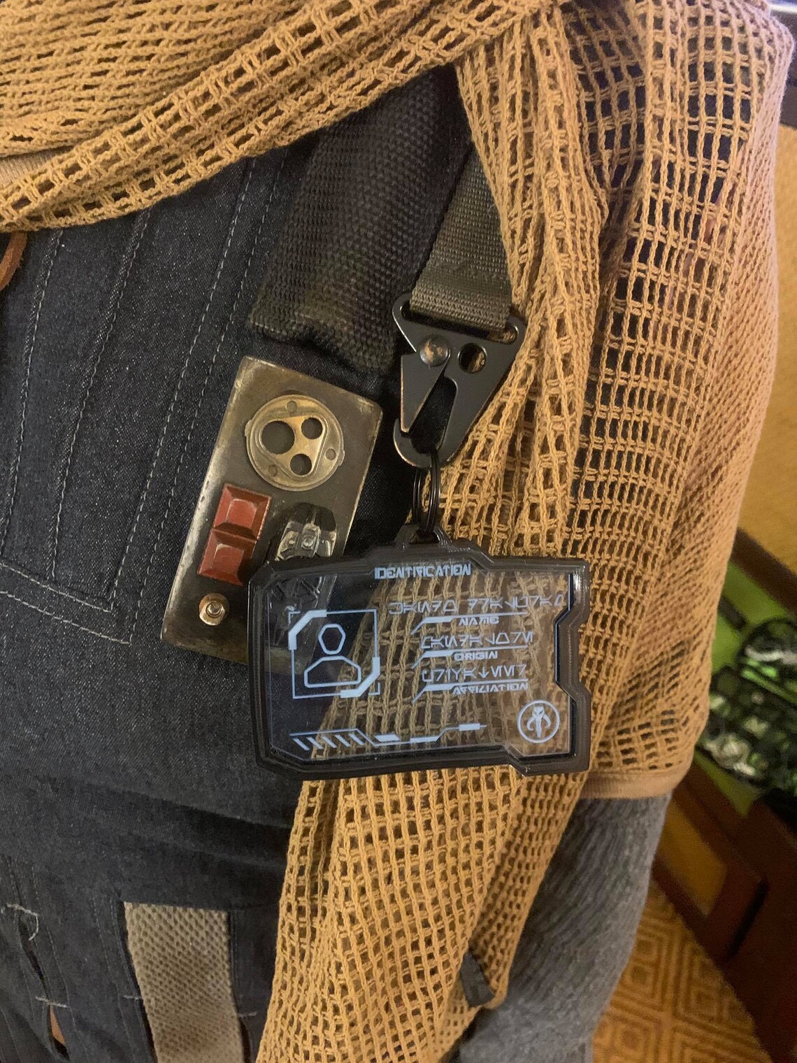 Star Wars Galaxy's Edge ID Card Batuu Cosplay Original | Etsy