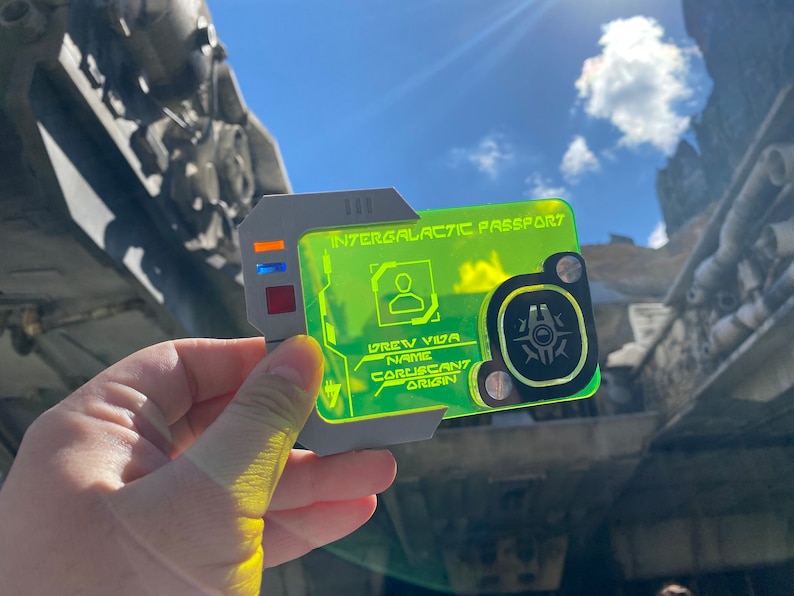 Intergalactic Passport Datapad - Star Wars Galaxy's Edge Batuu (magic ...