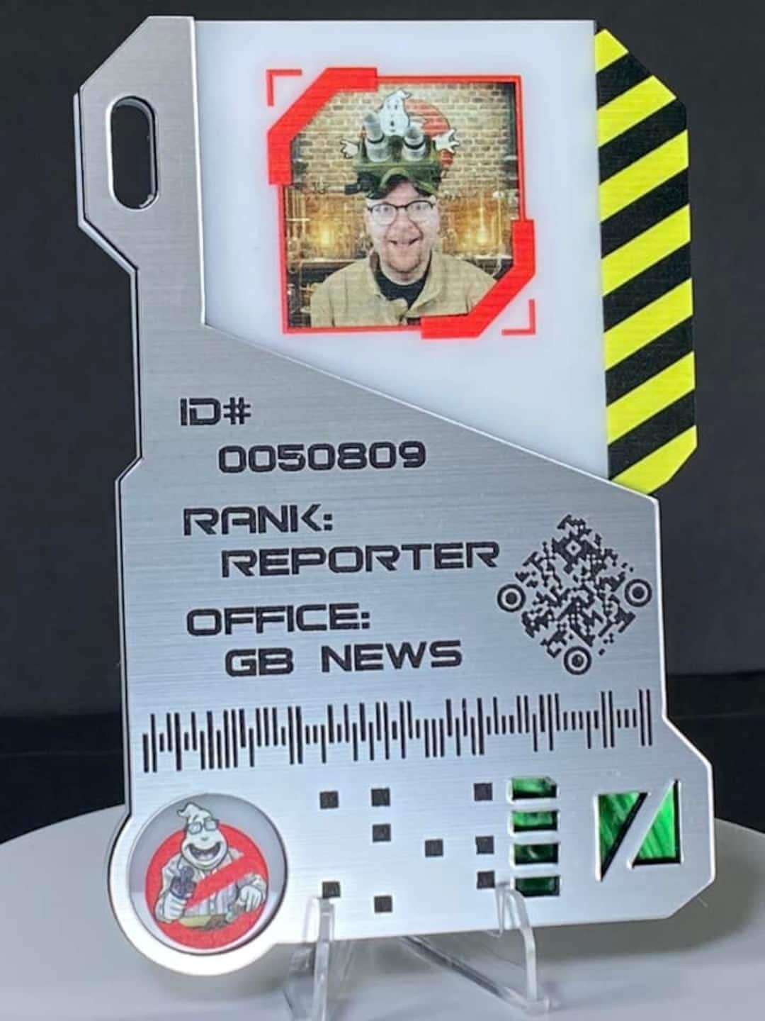 Ghostbusters NFC ID Card - Cosplay Original - NFC Enabled - Etsy