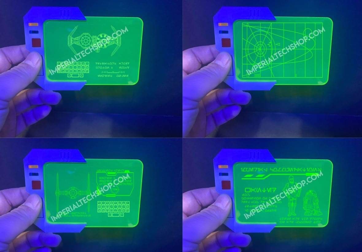 Star Wars Galaxy's Edge Datapad Displays Star Wars - Etsy