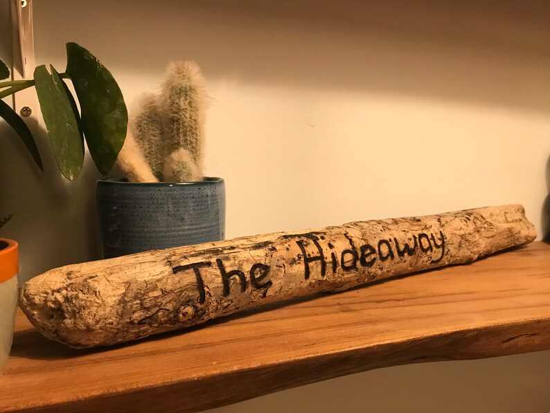 Driftwood Sign Custom Words - Etsy UK