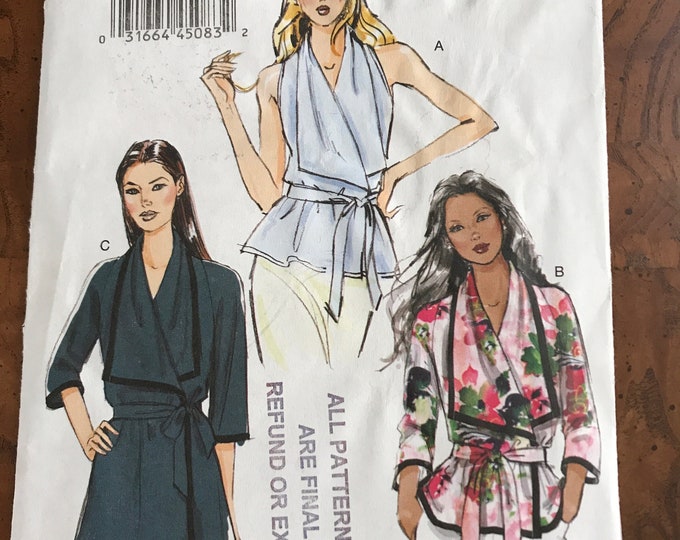 2000 Simplicity 9329 Sewing Pattern Womens Knit Pajama Pants, Top, Size ...