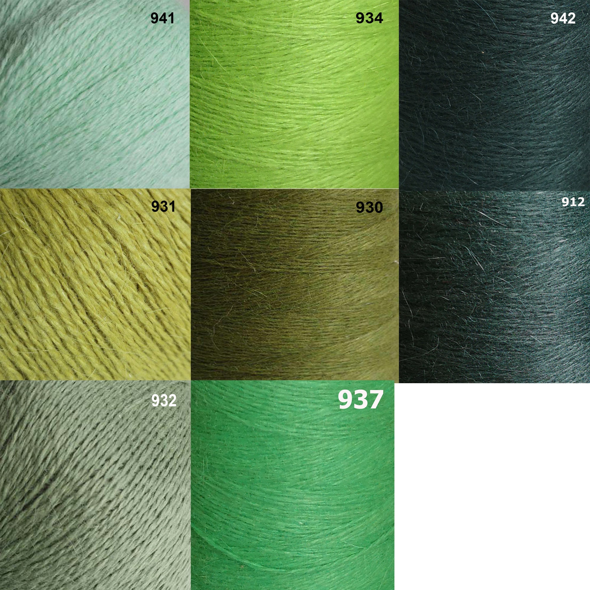 Angora Yarn Rabbit Yarn Hand Knitting Yarn Angora on Skein - Etsy Denmark