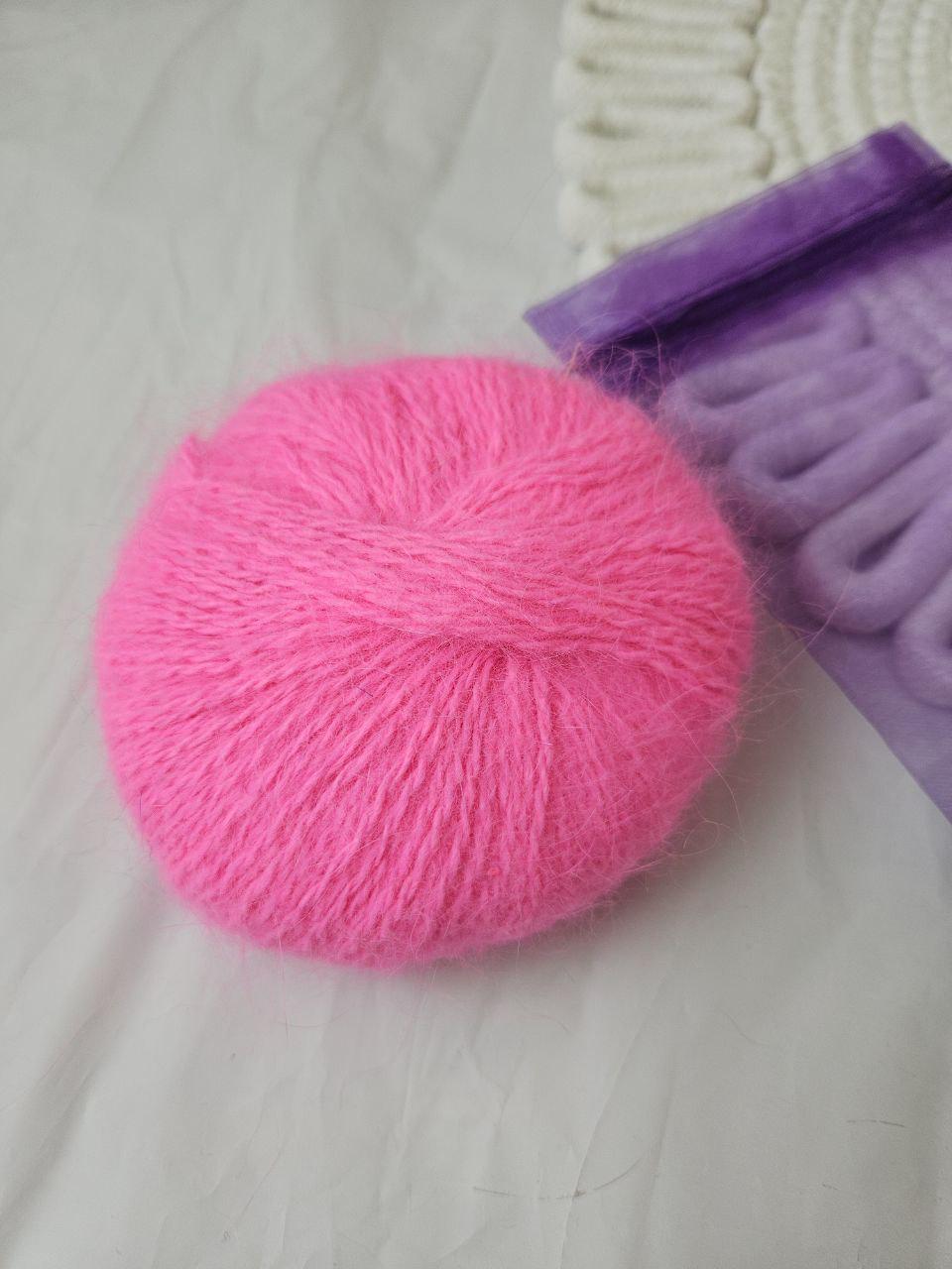 Angora Yarn French Angora Yarn for Knitting Fluffy Cozy Soft Warn Yarn ...