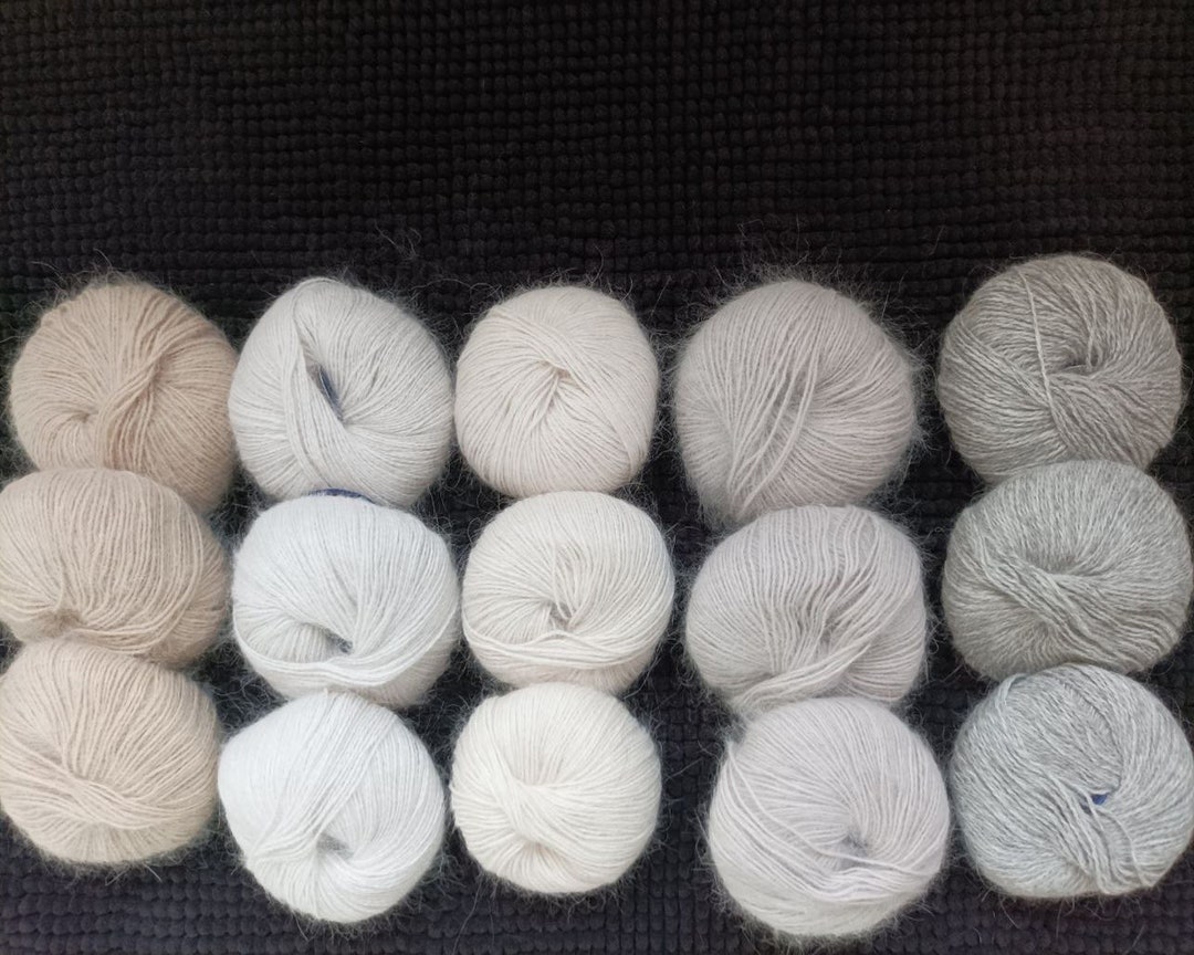 Angora Yarn Angora Yarn for Knitting Fluffy Cozy Soft Warn Yarn Skein ...