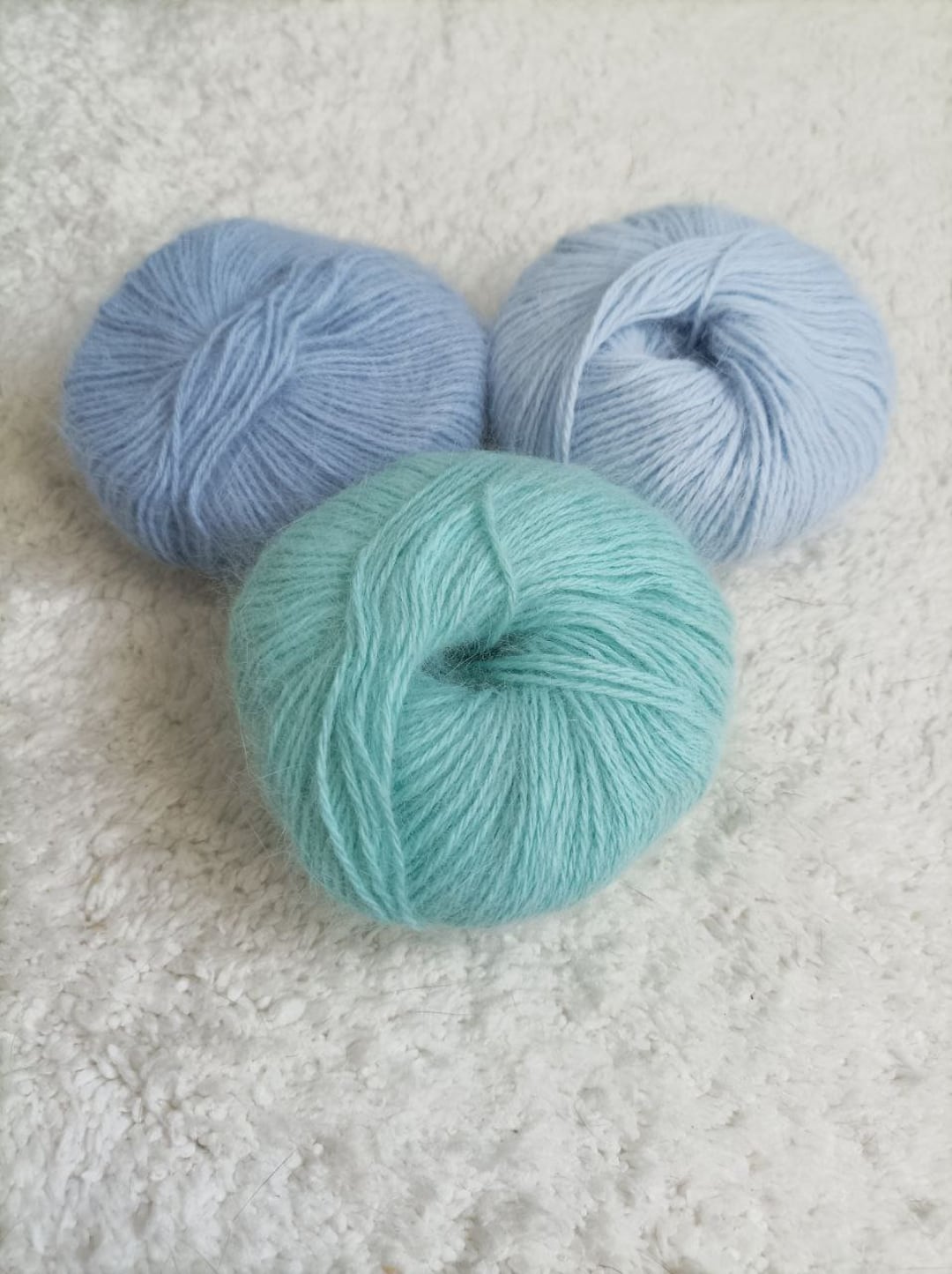 Angora Yarn Angora Yarn for Knitting Fluffy Cozy Soft Warn Yarn Skein ...