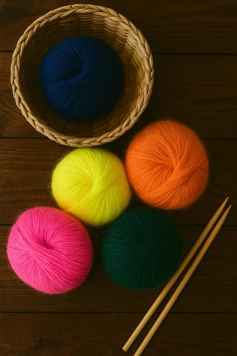 Angora Yarn, Winter Fluffy Yarn, Skein 25 G - Etsy