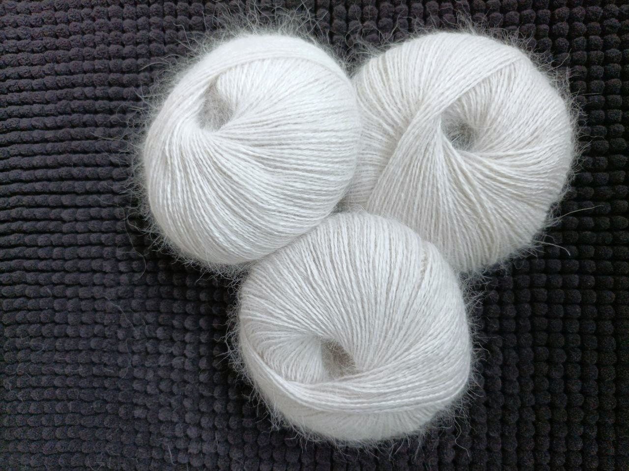 Angora Yarn French Angora Yarn for Knitting Fluffy Cozy Soft Warn Yarn ...
