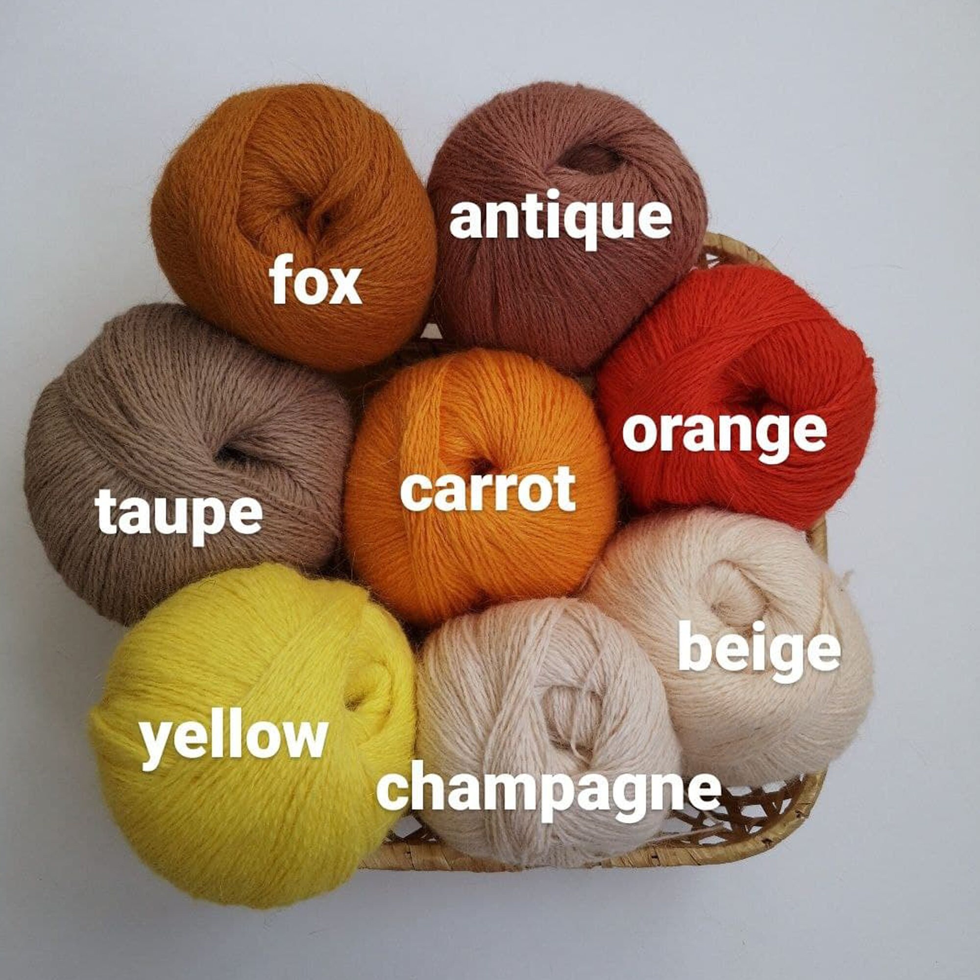 Angora Yarn Rabbit Yarn Hand Knitting Yarn Angora on Skein - Etsy Denmark