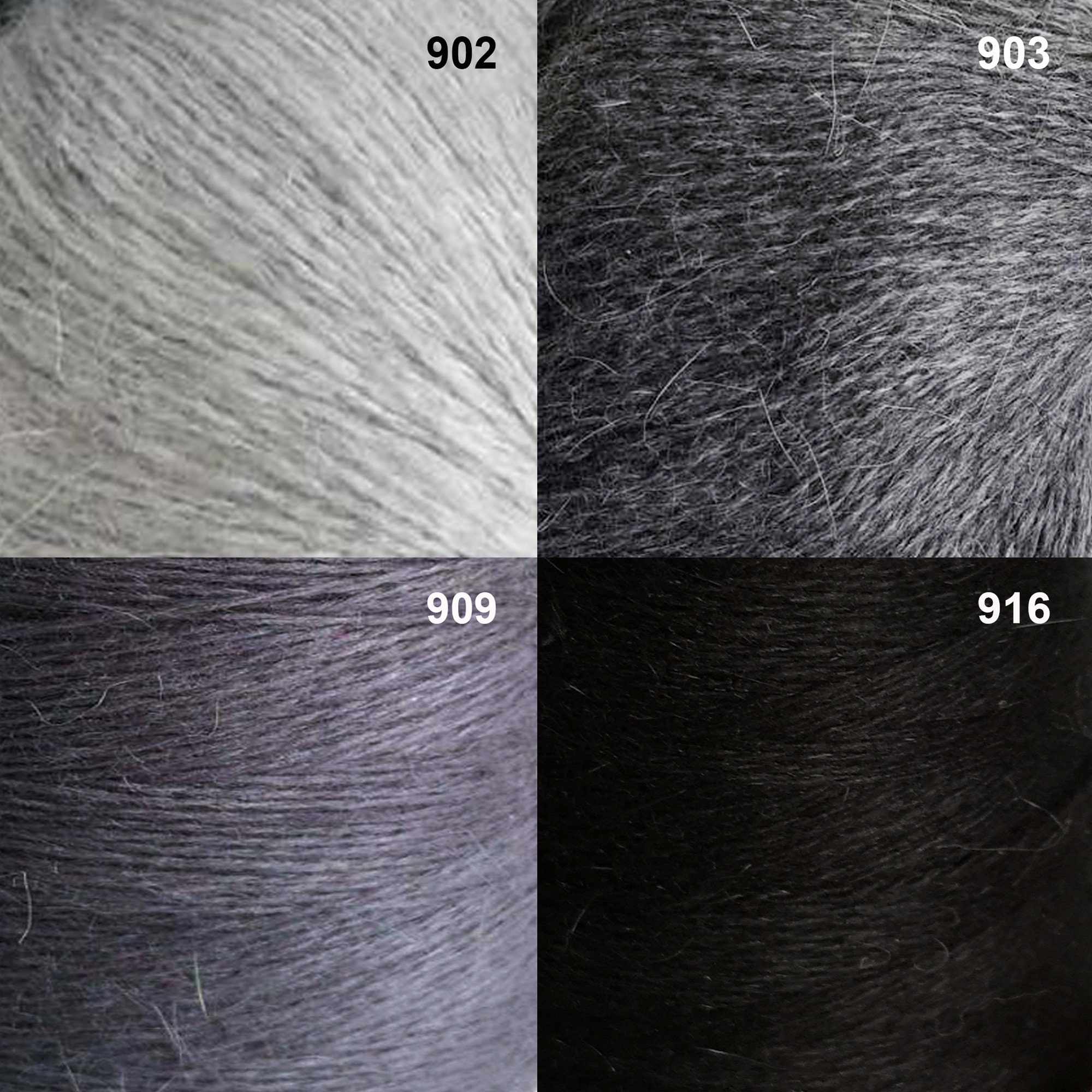 Angora Yarn Rabbit Yarn Hand Knitting Yarn Angora on Skein - Etsy Denmark