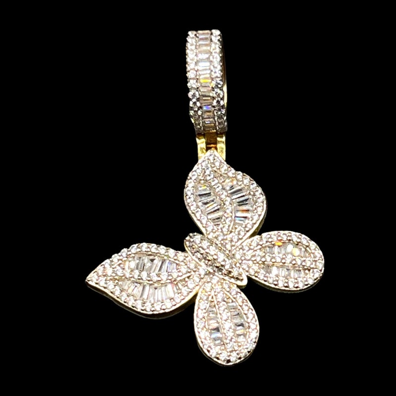 Butterfly Tennis Necklace - Etsy