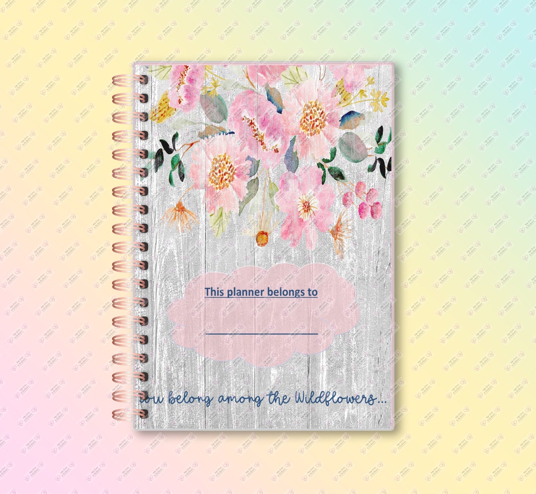 Undated Farmhouse Chic Digital/printable Planner Pages - Etsy