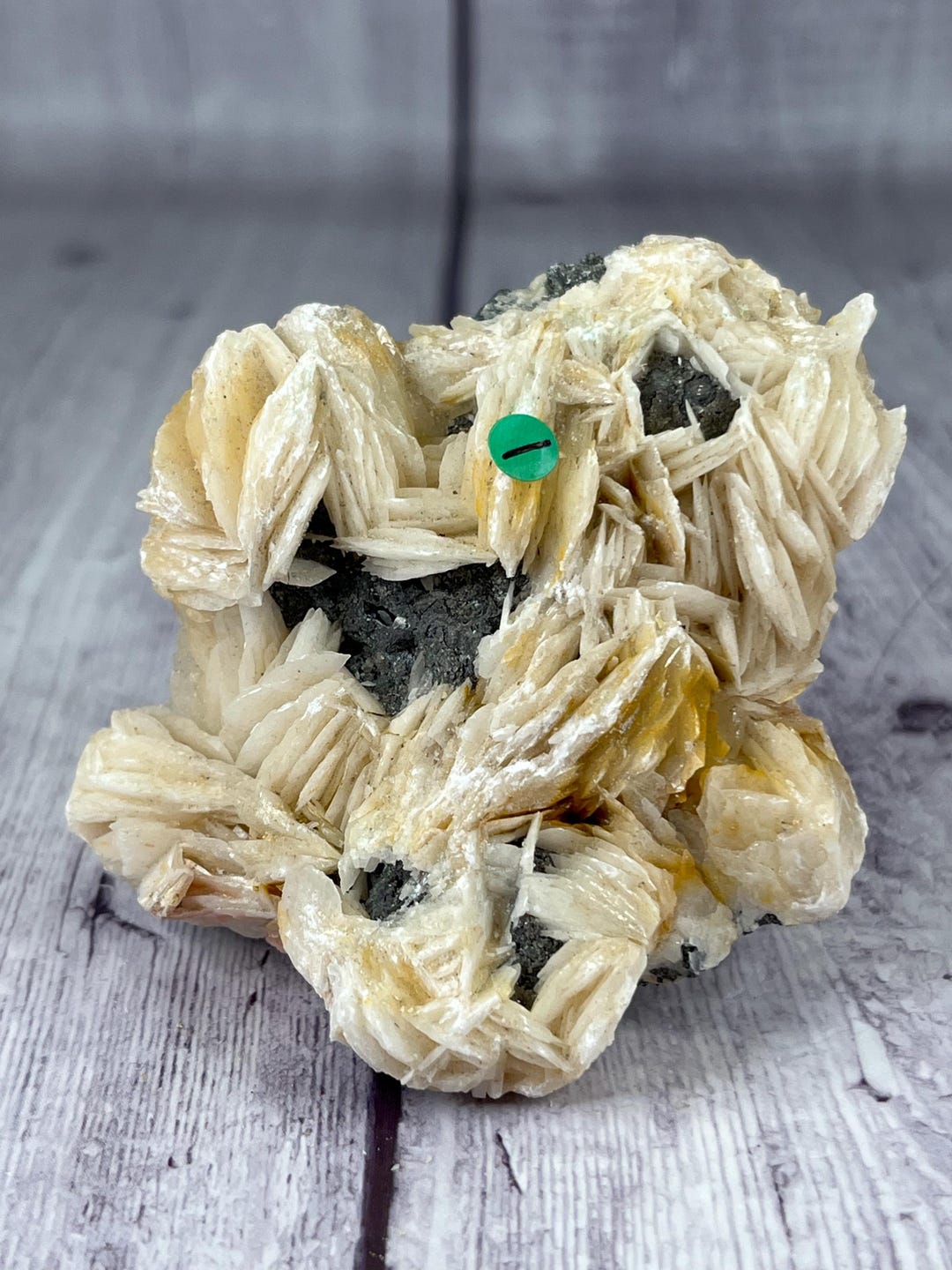 Barite With Cerussite, Natural Blades, Rough Stone - Etsy