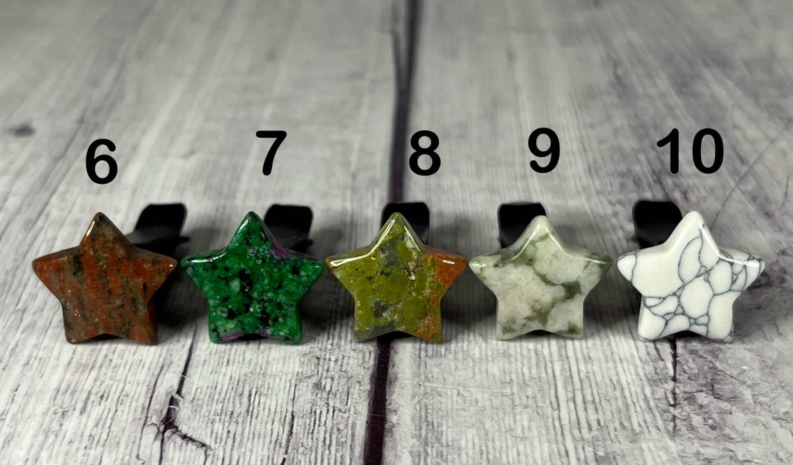 Crystal Car Vent Clips - Stars (multiple Materials) - Etsy