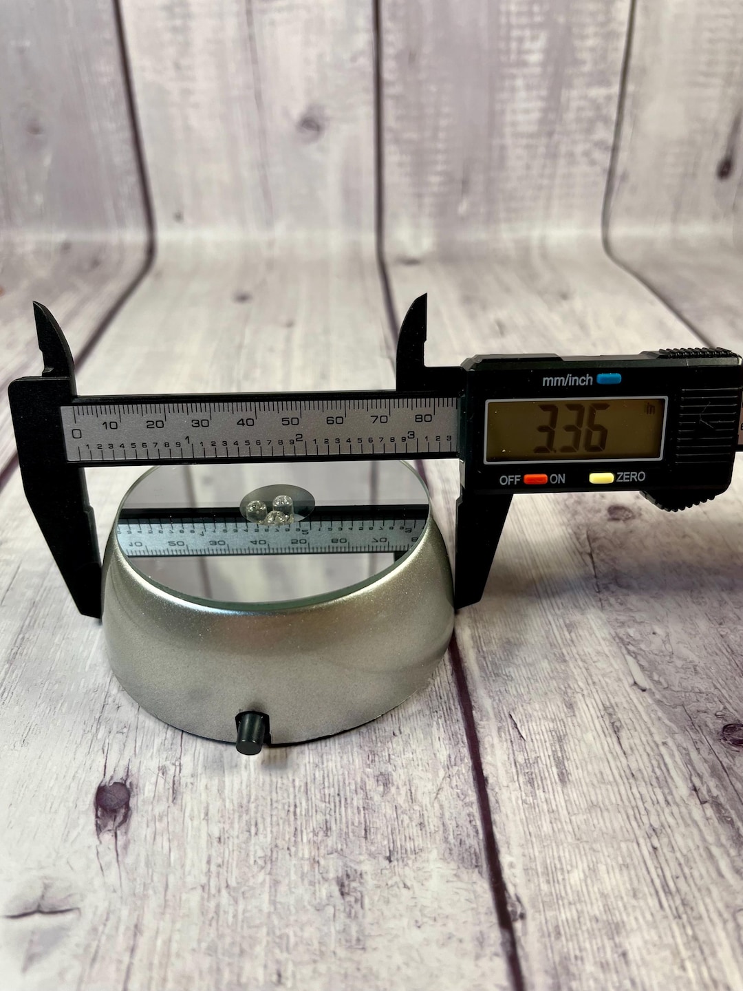 Color Changing Lighted Stand for Spheres, Towers or Specimens. Battery ...