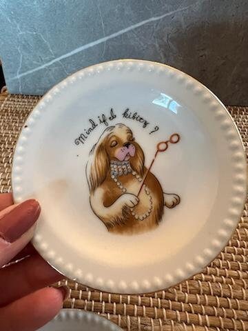 Mini Dog Collector Plates - Etsy