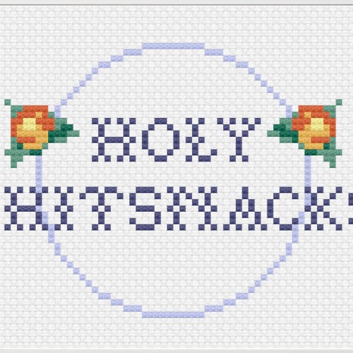Archer Inspired Pam Poovey Sploosh Cross Stitch PDF Pattern - Etsy