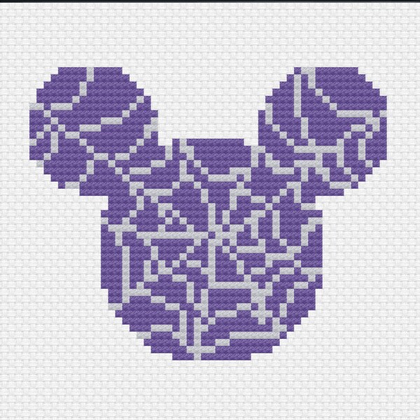 Cross Stitch Pattern Mickey Mouse - Etsy