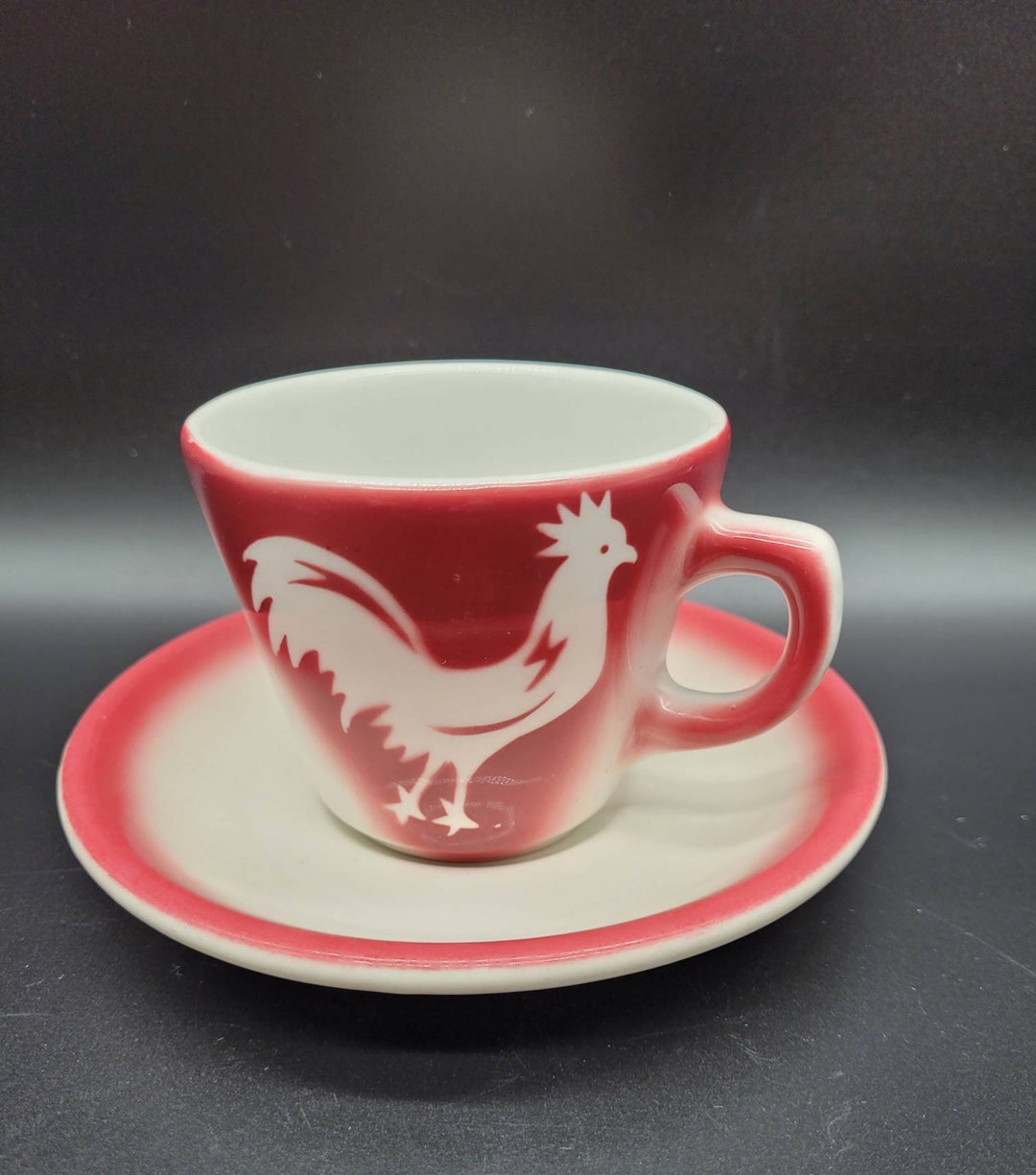 Vintage Rooster Grindley Hotel Ware Restaurant Ware Cup and Saucer ...