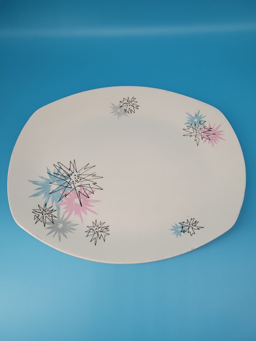 Vintage MCM Midwinter Stylecraft Quite Contrary Atomic Starburst ...
