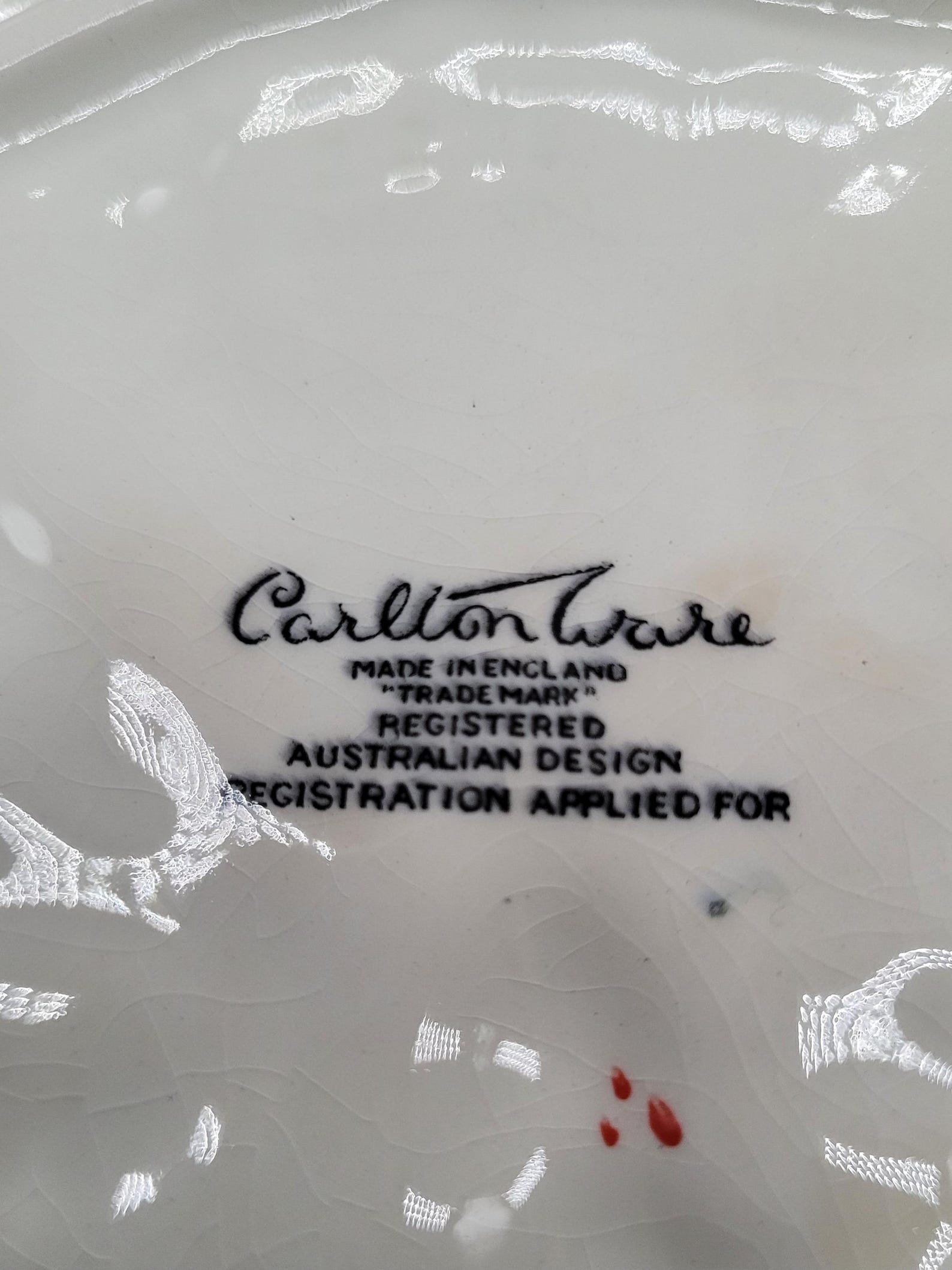 Vintage Carlton Ware Lobster Oyster Plate Platter Dining Serving Decor ...
