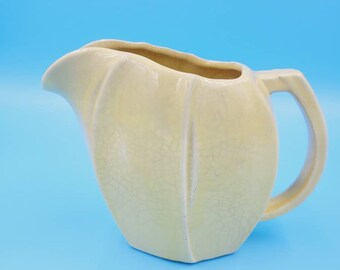 Mccoy Yellow Pitcher - Etsy