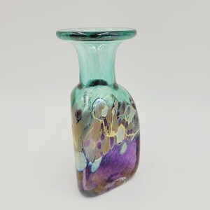 Robert Held Art Glass Vase Signed Original Label Collectible Glass Home ...