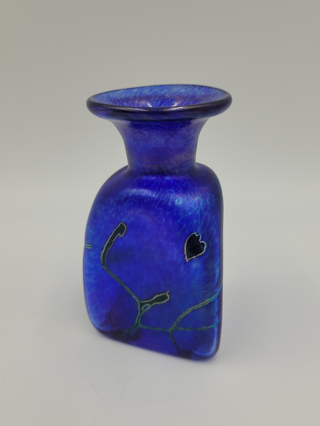 Robert Held Art Glass Vase Signed Original Label Collectible Glass Home ...
