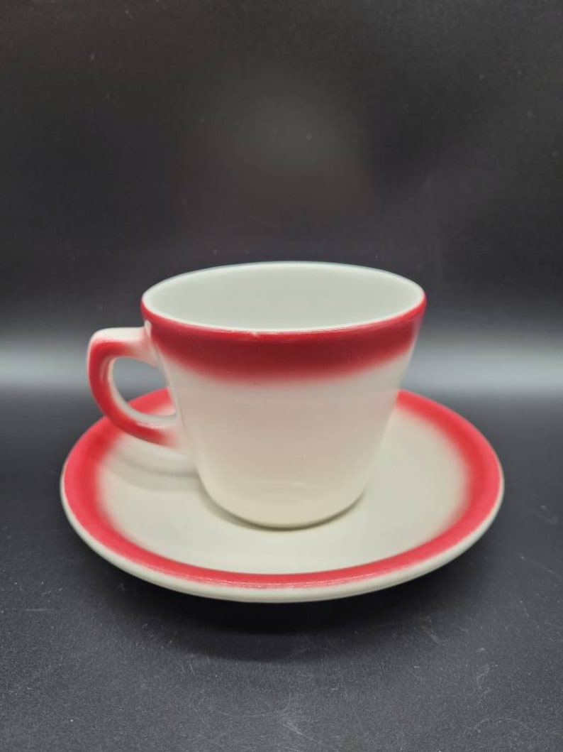 Vintage Rooster Grindley Hotel Ware Restaurant Ware Cup and Saucer ...