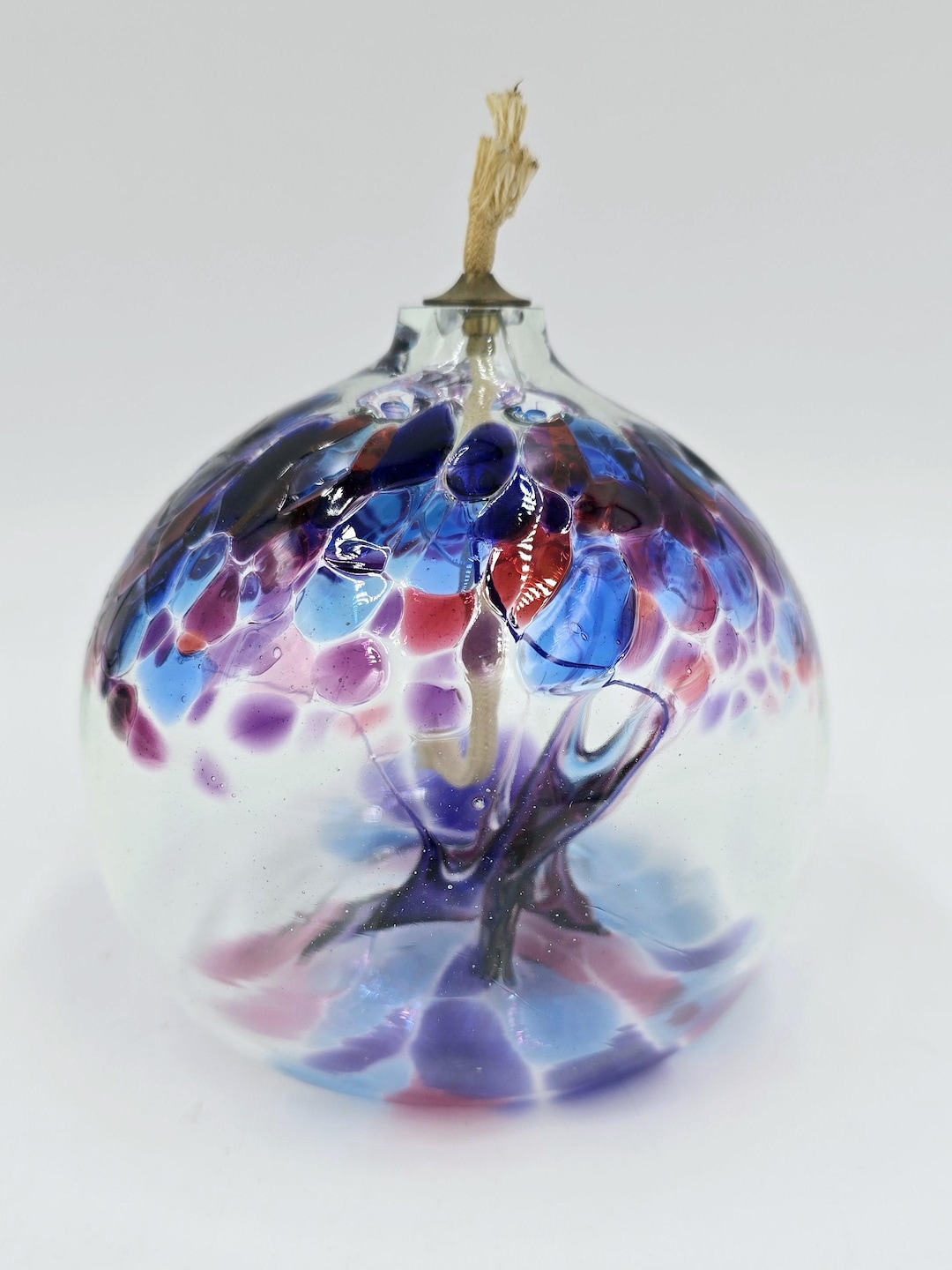 Glass Witch Ball Orb Sphere Sun Catcher Collectible Art Glass Home ...