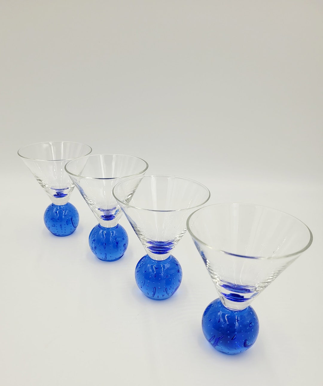 Vintage Mid Century Modern Tapered Art Glass Shot Liqueur Liquor ...