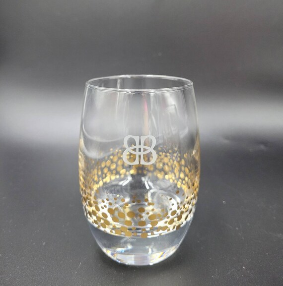Vintage Baileys Irish Cream Gold Dot Confetti Low Ball Rock - Etsy Canada