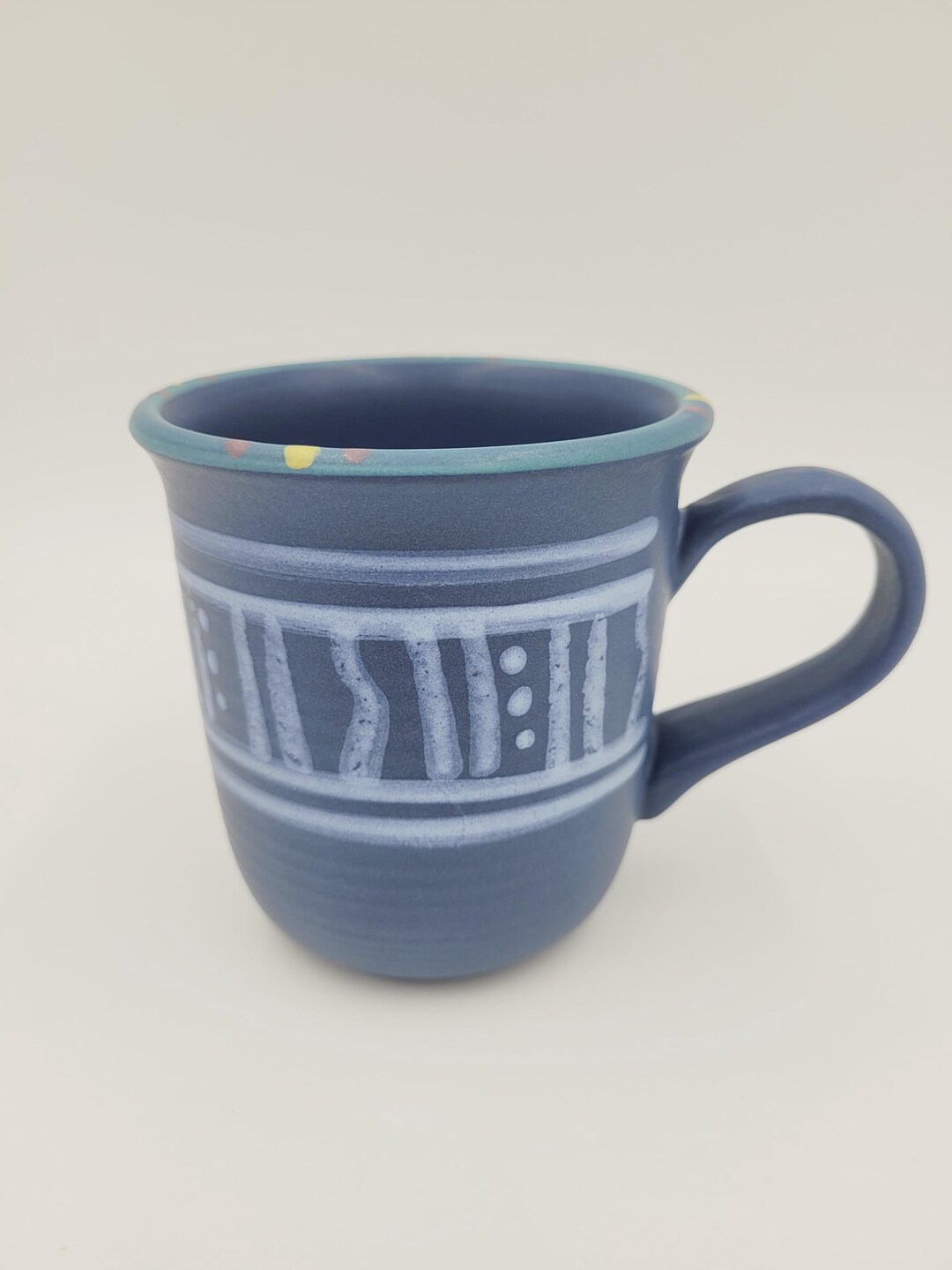 Vintage Treasure Craft Pottery Coffee Tea Coco Latte Mug Kitchen Decor ...