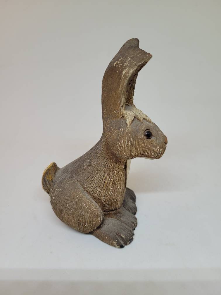 Vintage Artesania Rinconada Folk Art Pottery Rabbit Bunny Hare - Etsy 日本