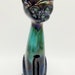 Vintage Blue Mountain Pottery Cat Figurine MCM Retro Cat Statue ...